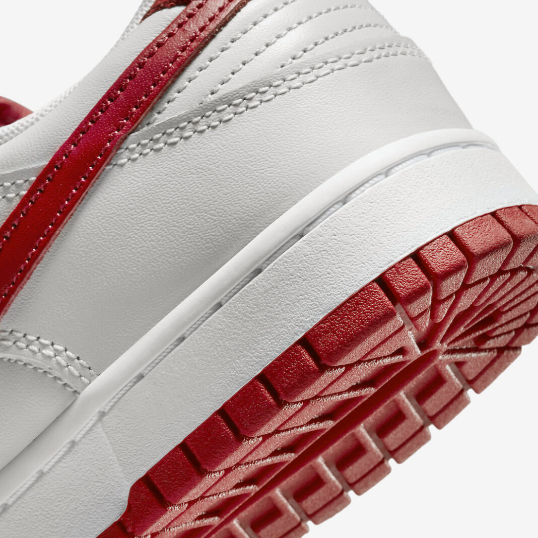 Nike Dunk Low Vast Grey Varsity Red FJ0832-011 Release Date + Where to ...
