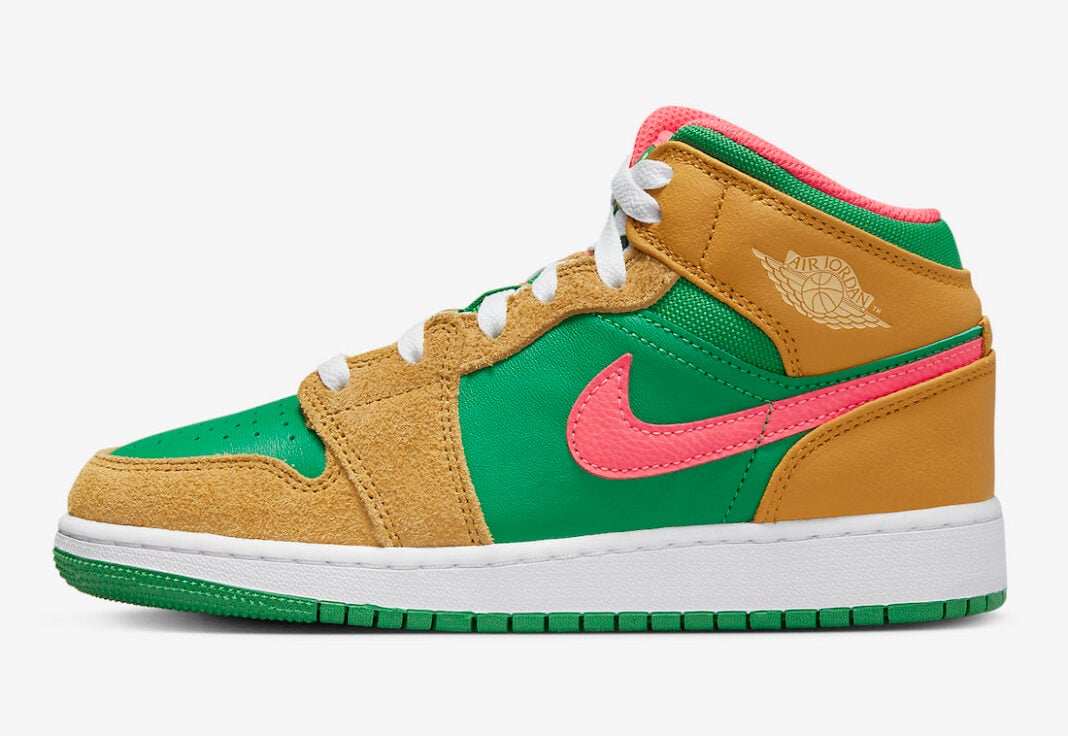 Air Jordan 1 Mid Wheat Watermelon DX4332-700 Release Date + Where to ...
