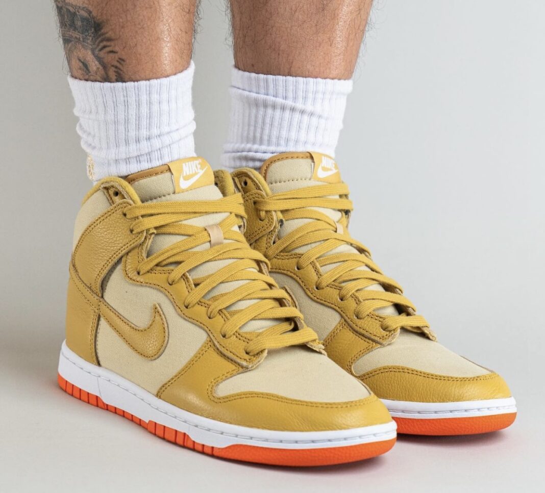 Nike Dunk High Gold Canvas DV7215-700 Release Date + Where to Buy ...
