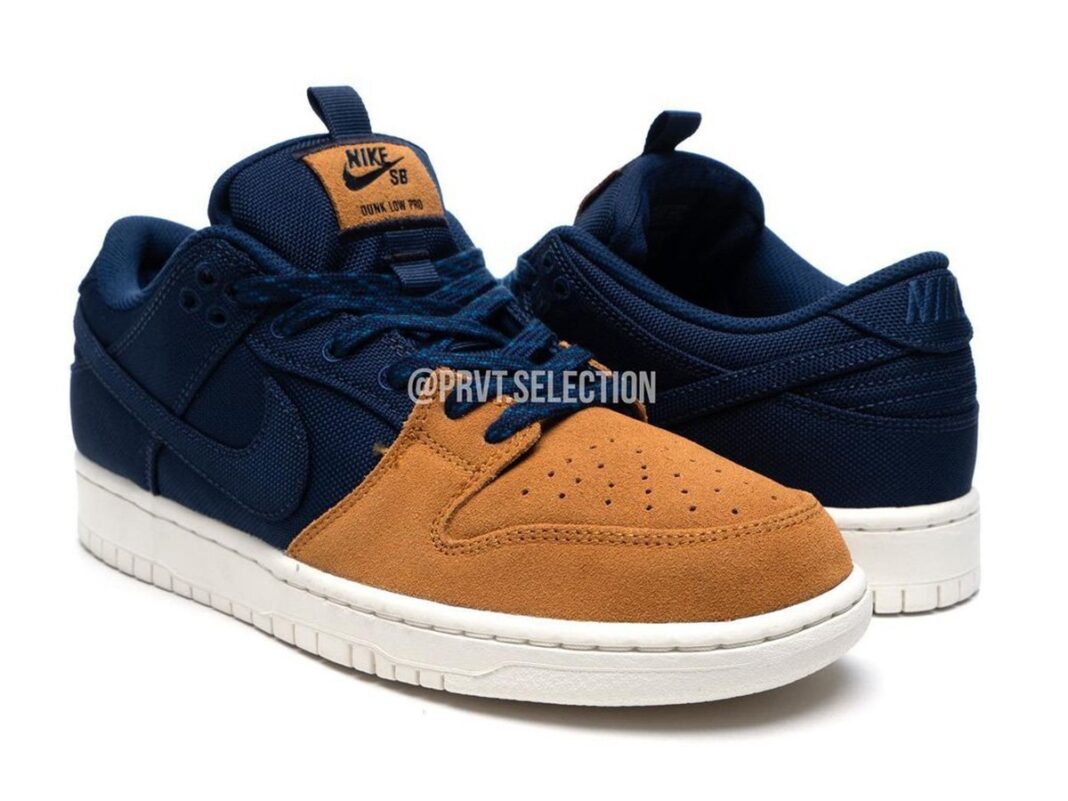 Nike SB Dunk Low Midnight Navy Desert Ochre DX6775-400 Release Date ...