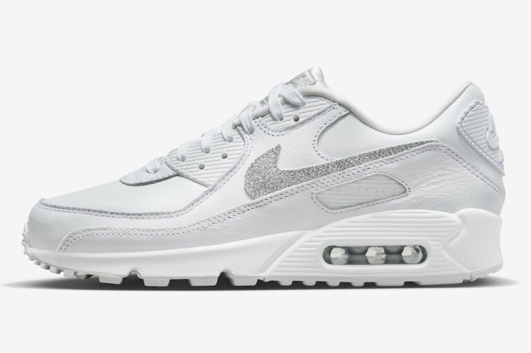 Nike Air Max 90 White Silver FJ4579-100 Release Date + Where to Buy | SneakerFiles