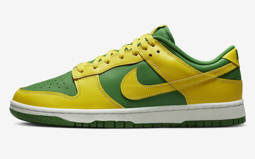 Nike Dunk Low Oregon Ducks DV0833-300 Release Date + Where to Buy ...