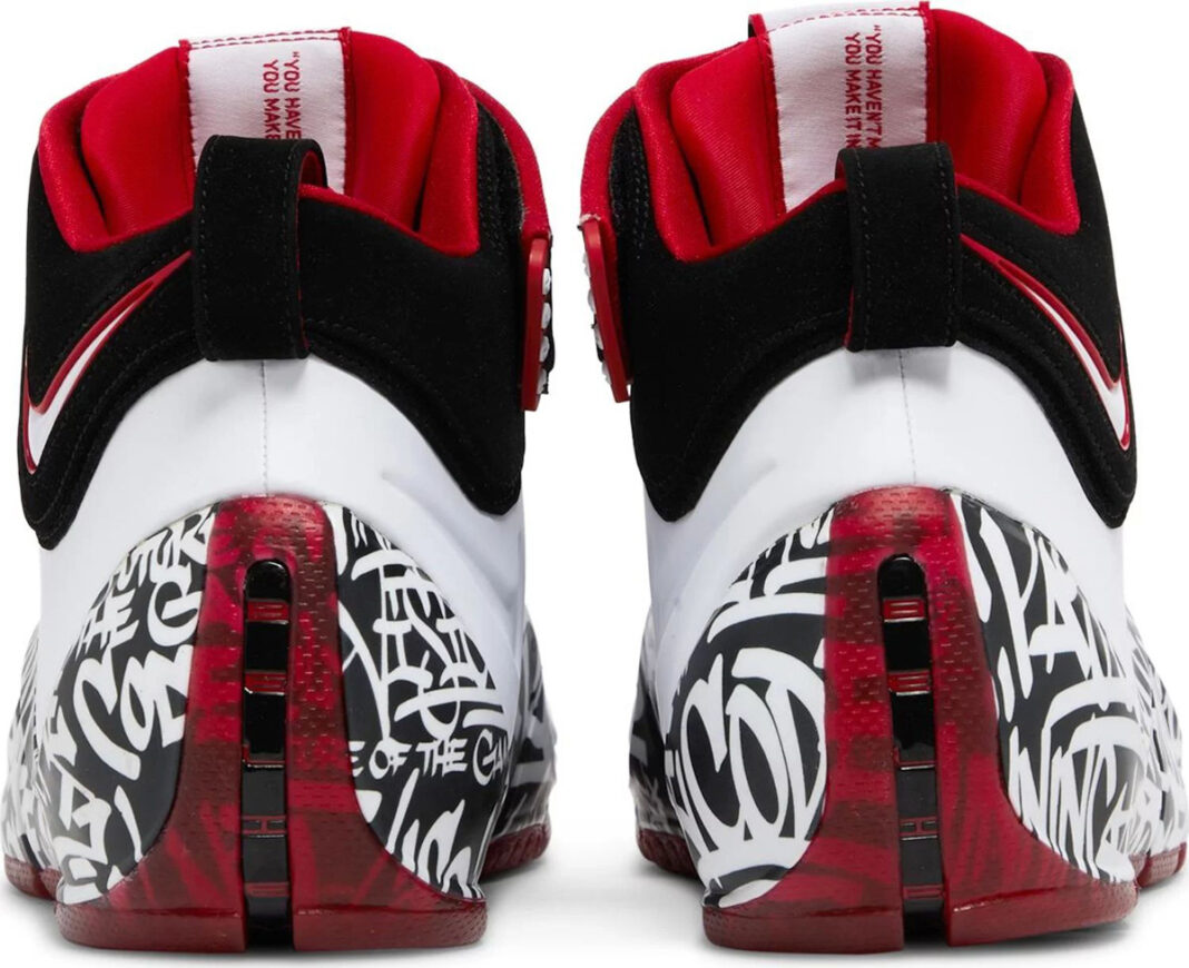 Nike LeBron 4 Graffiti 2023 DJ4888-100 | SneakerFiles