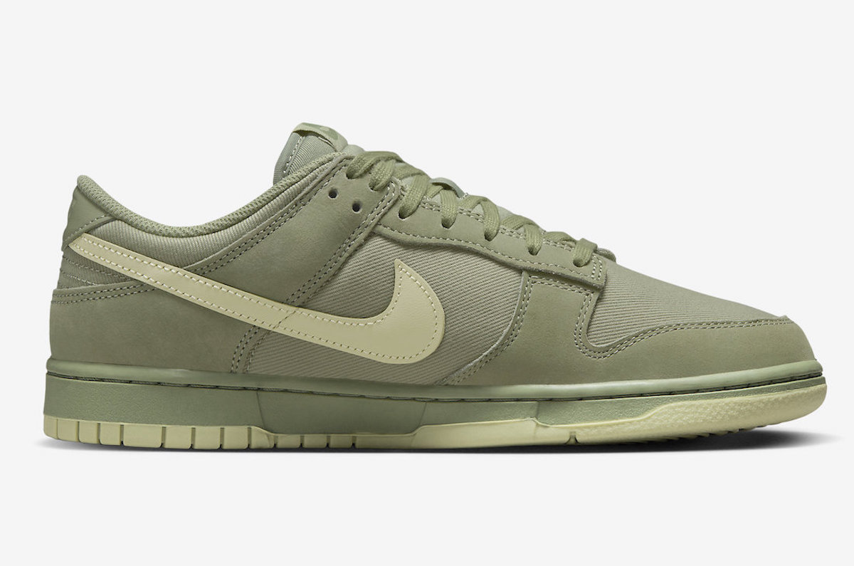 Nike Dunk Low Premium Oil Green FB8895-300 | SneakerFiles