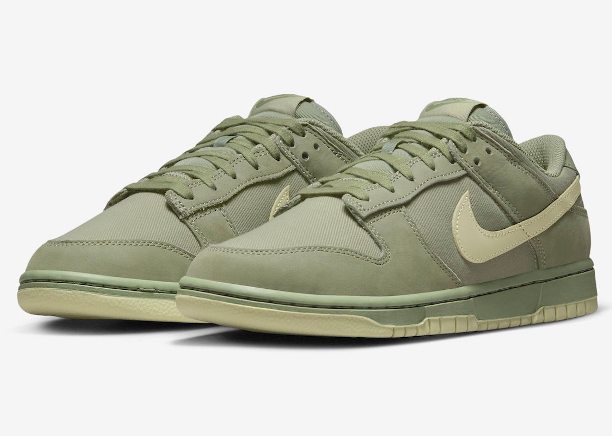 Nike Dunk Low Premium Oil Green FB8895-300 | SneakerFiles