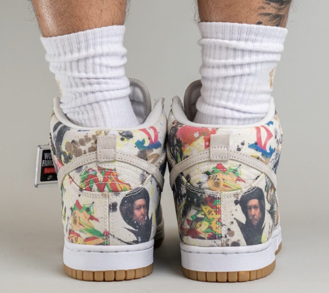 Supreme x Nike SB Dunk High Rammellzee FD8779-100 Release Date + Where ...