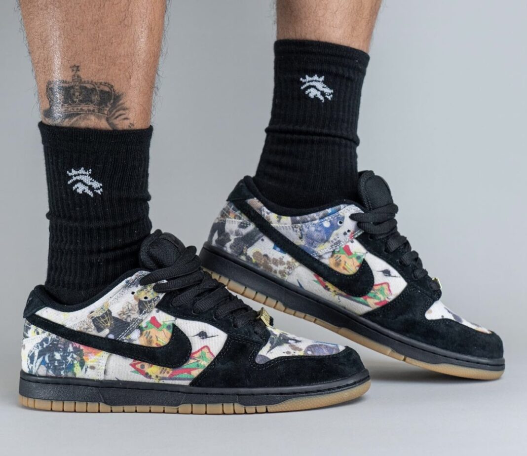 Supreme x Nike SB Dunk Low Rammellzee 2023 FD8778-001 Release Date Info ...