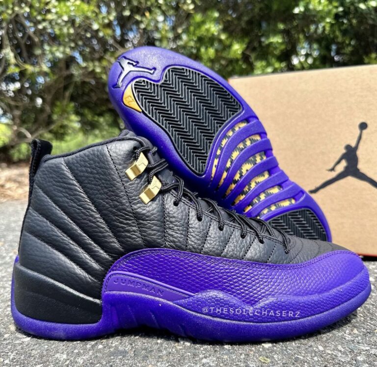 Air Jordan 12 Field Purple Lakers CT8013-057 Release Date | SneakerFiles