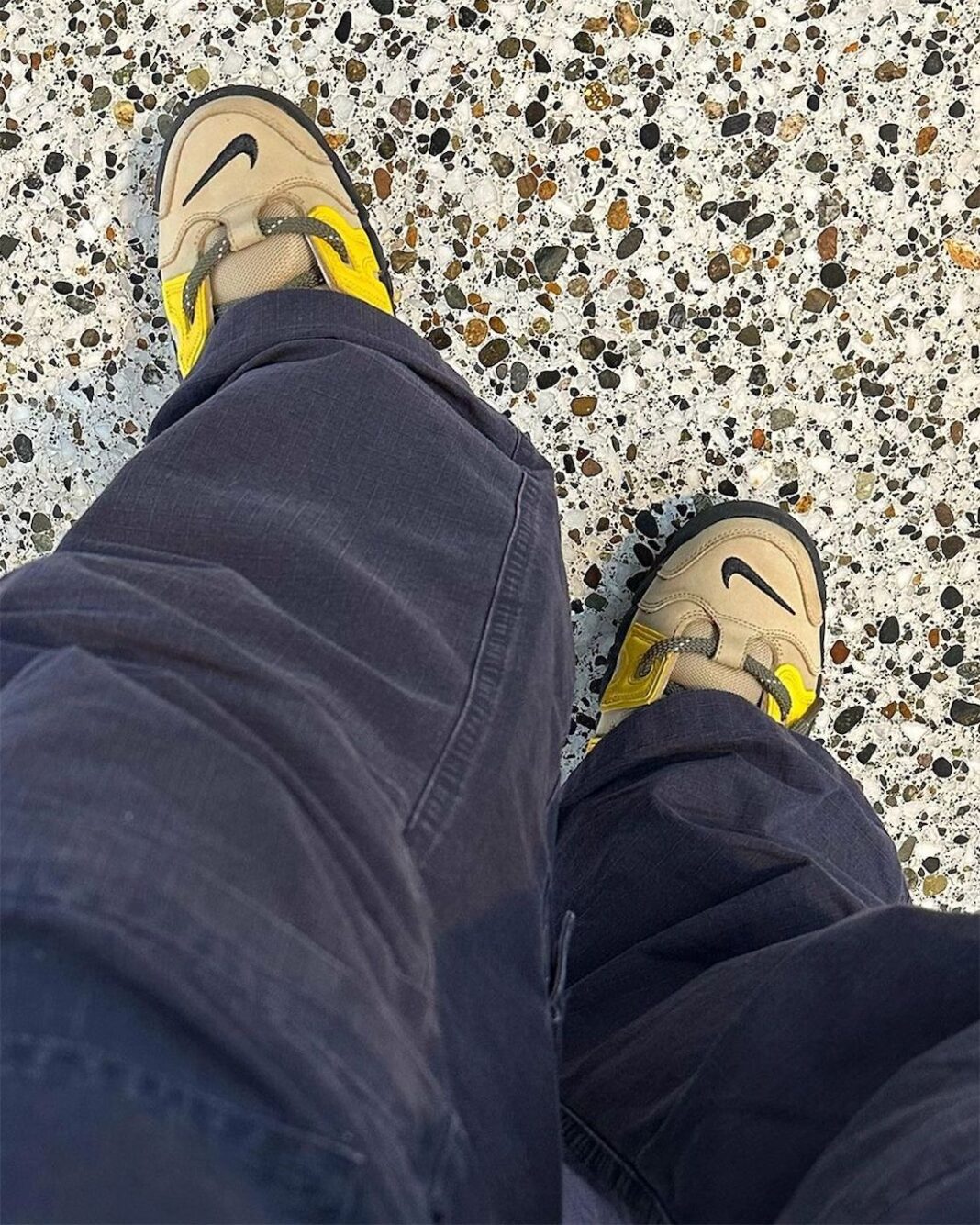 AMBUSH x Nike Air More Uptempo Low Limestone FB1299-200 Release Date ...