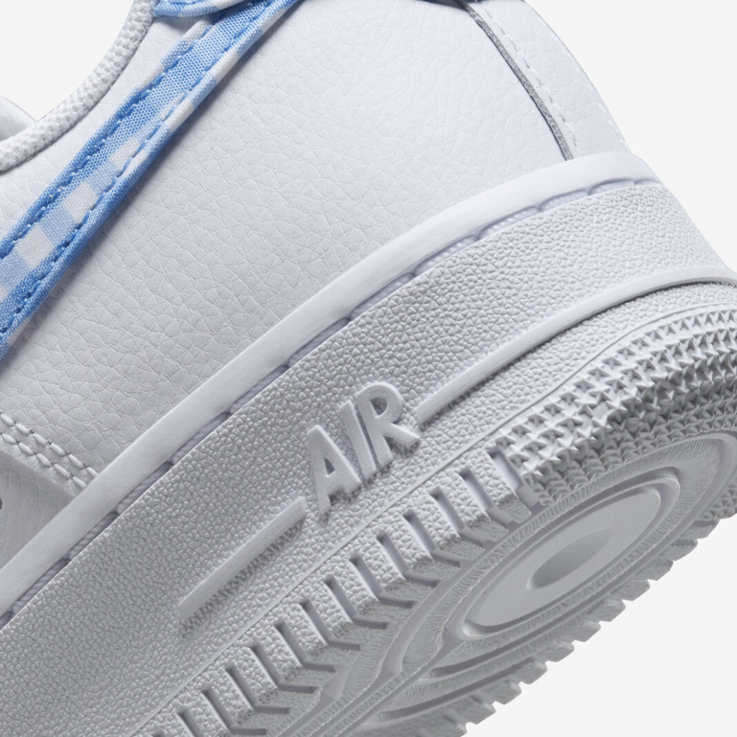 Nike Air Force 1 Low Blue Gingham DZ2784-100 Release Date | SneakerFiles