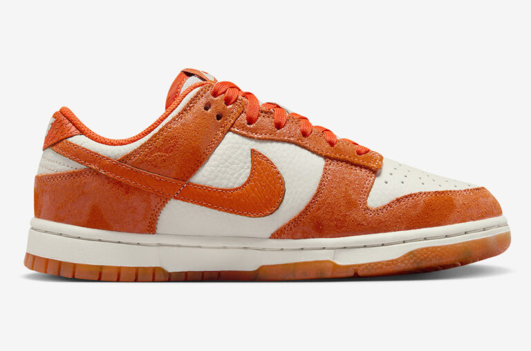 Nike Dunk Low Cracked Orange FN7773-001 Release Date | SneakerFiles