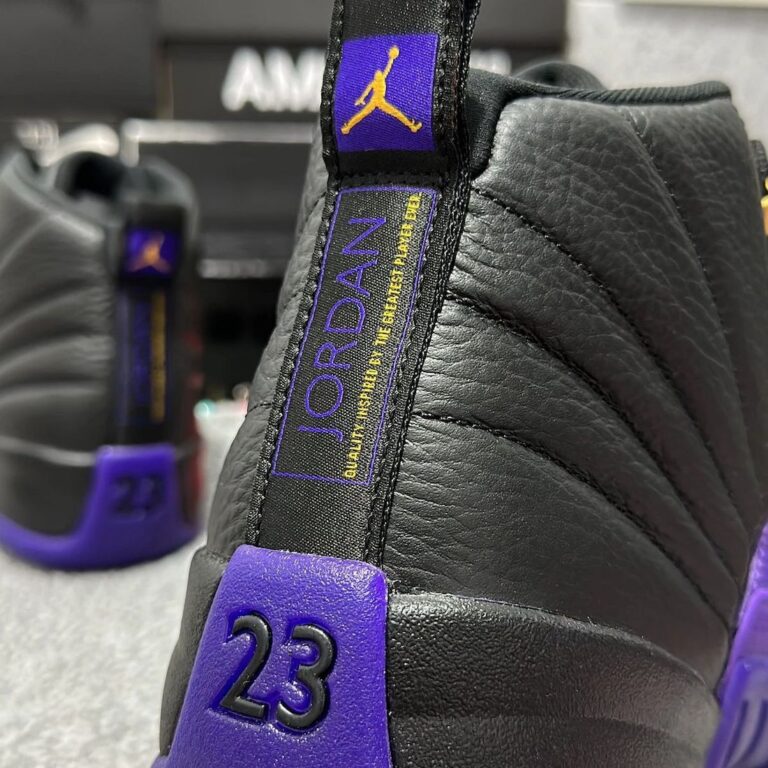 Air Jordan 12 Field Purple Lakers CT8013-057 Release Date | SneakerFiles