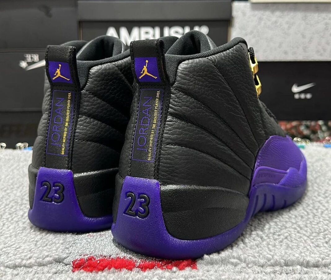 Air Jordan 12 Field Purple Lakers CT8013-057 Release Date | SneakerFiles