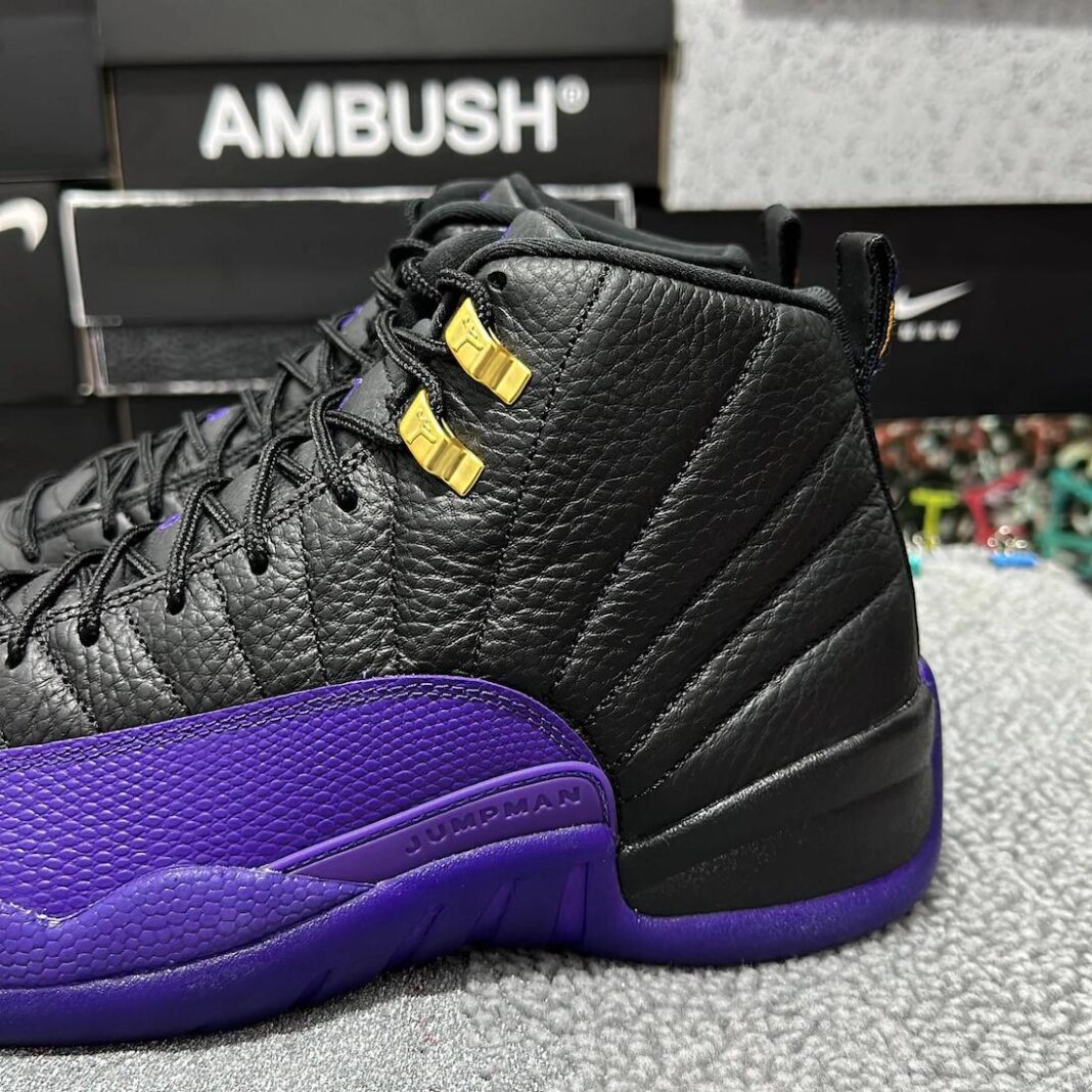 Air Jordan 12 Field Purple Lakers CT8013-057 Release Date | SneakerFiles