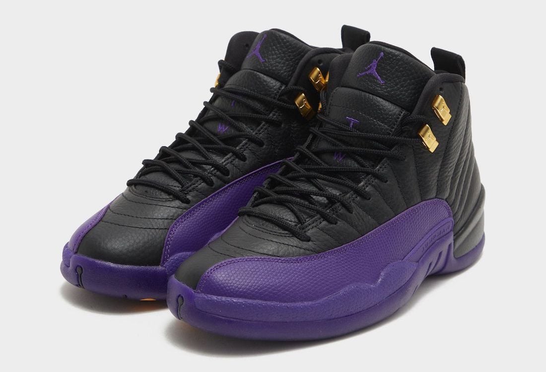 Air Jordan 12 Field Purple Lakers CT8013-057 Release Date | SneakerFiles