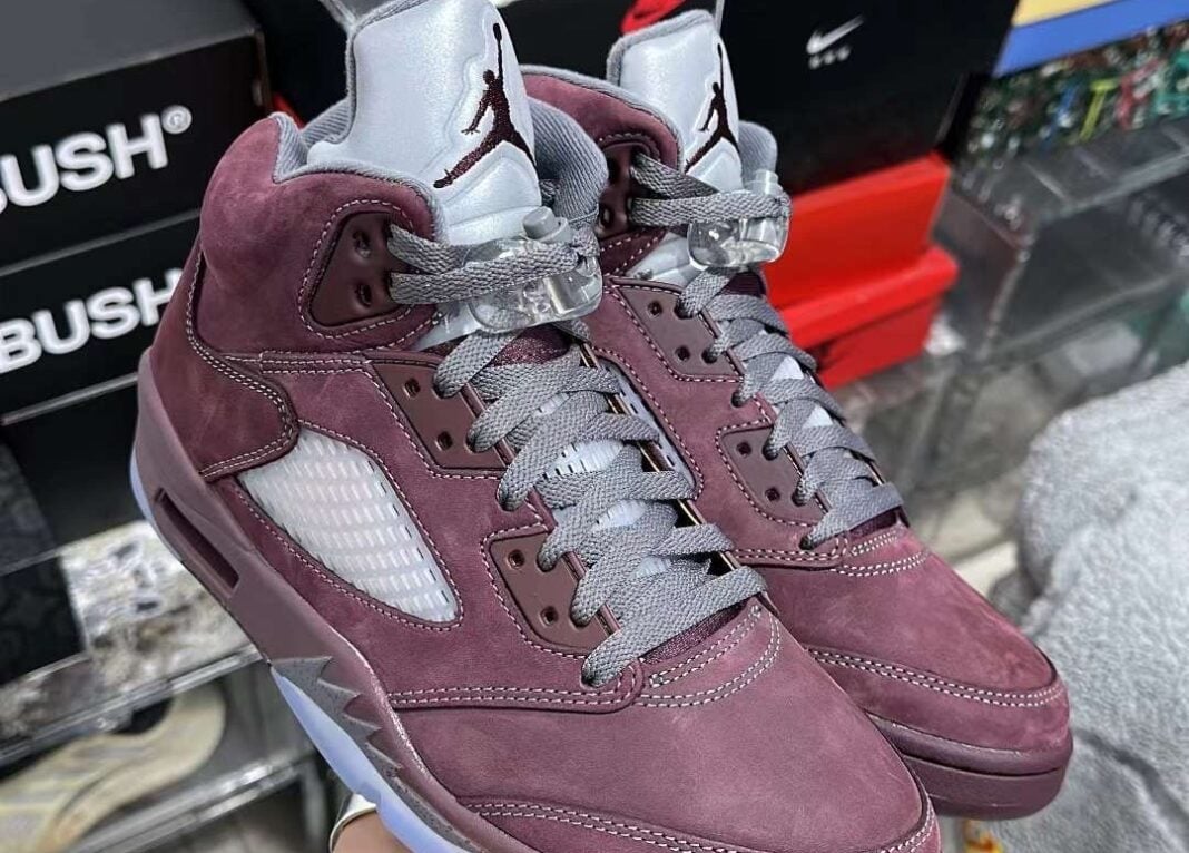 Air Jordan 5 Burgundy 2023 DZ4131-600 Release Date | SneakerFiles