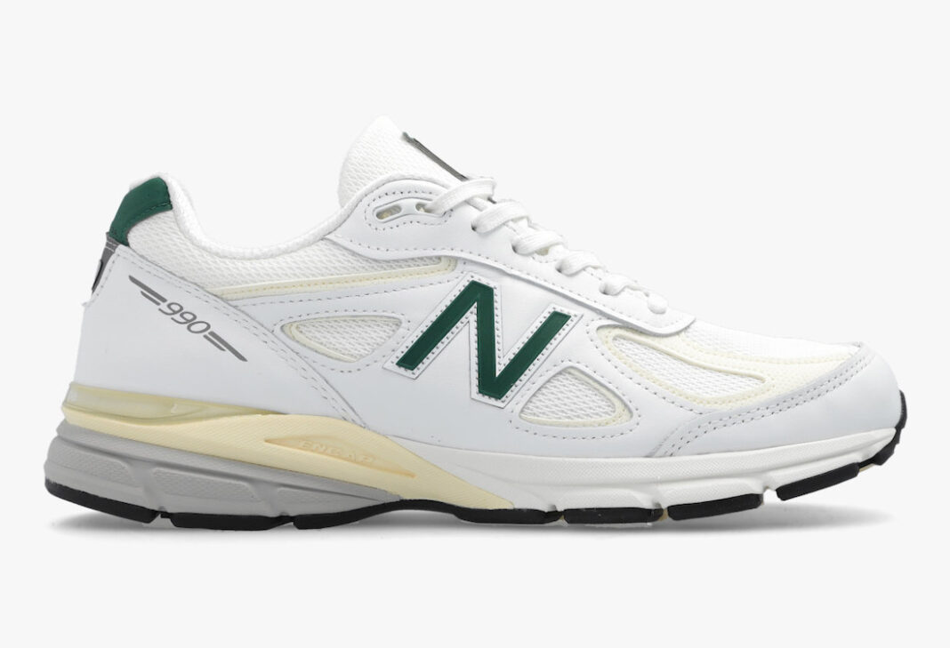 New Balance 990v4 Made in USA White Green U990TC4 Release Date ...