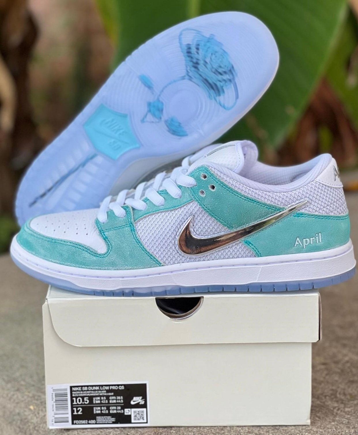April Skateboards x Nike SB Dunk Low FD2562-400 | SneakerFiles