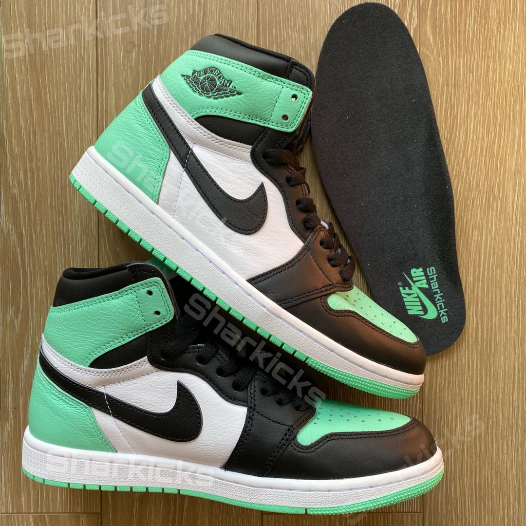 Air Jordan 1 High OG Green Glow DZ5485-130 | SneakerFiles