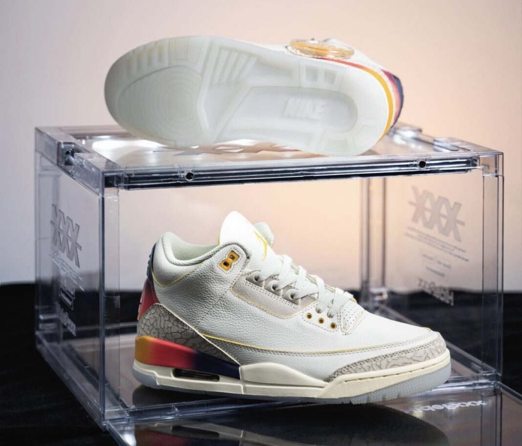 J Balvin x Air Jordan 3 Medellín Sunset FN0344-901 Release Date ...