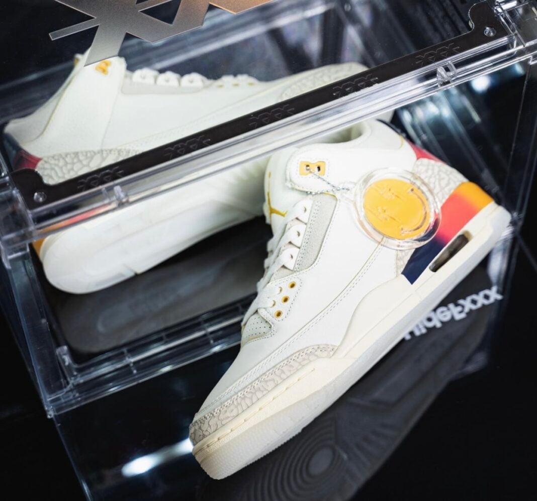 J Balvin x Air Jordan 3 Medellín Sunset FN0344-901 Release Date ...