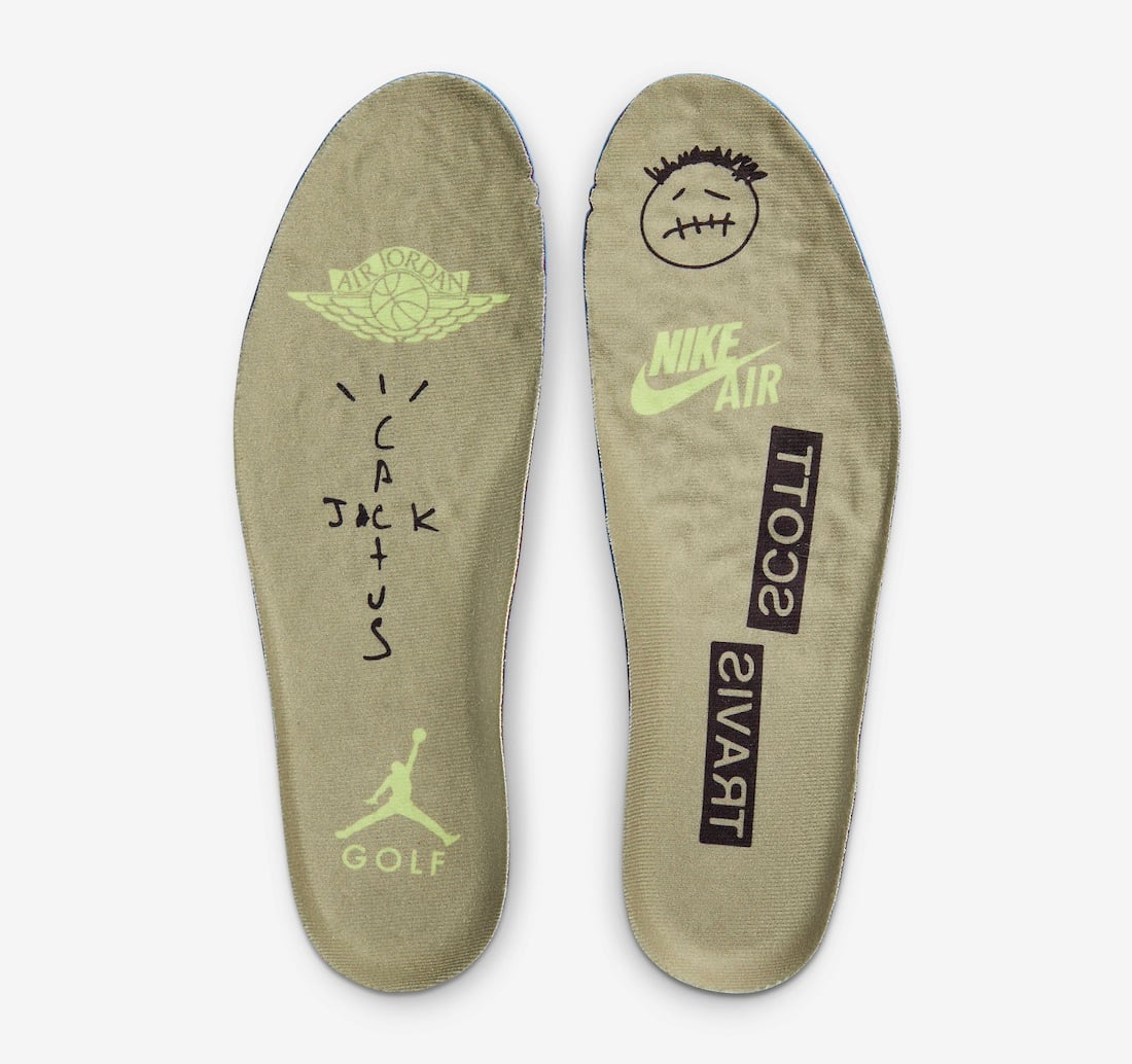 Travis Scott x Air Jordan 1 Low Golf Olive FZ3124-200 | SneakerFiles