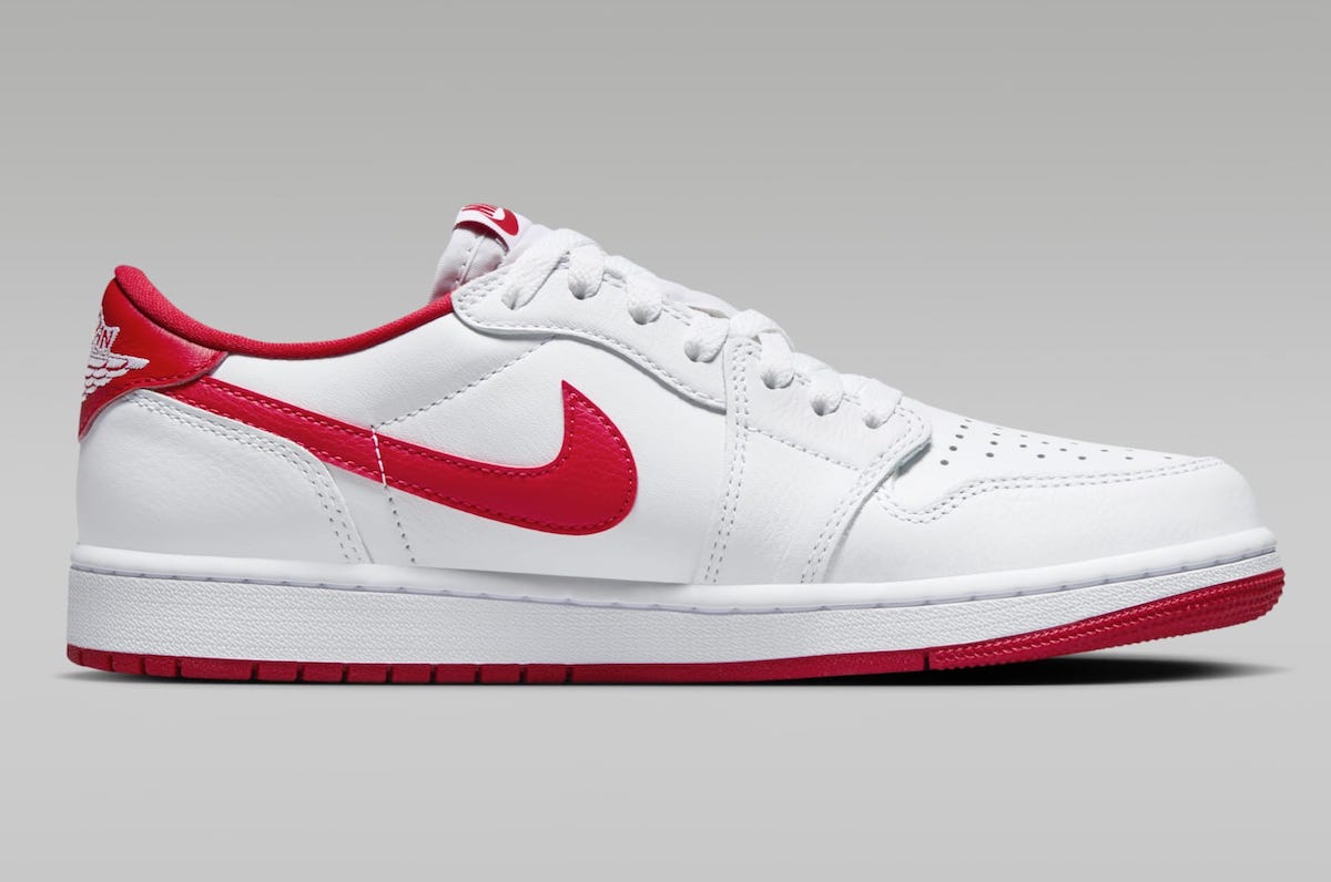 Air Jordan 1 Low OG University Red CZ0790-161 | SneakerFiles