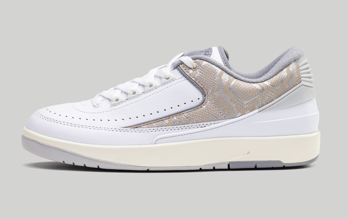 Air Jordan 2 Low Python Snakeskin DV9956-100 | SneakerFiles
