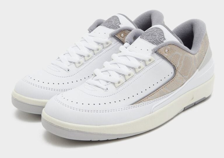 Air Jordan 2 Low Python Snakeskin DV9956-100 | SneakerFiles