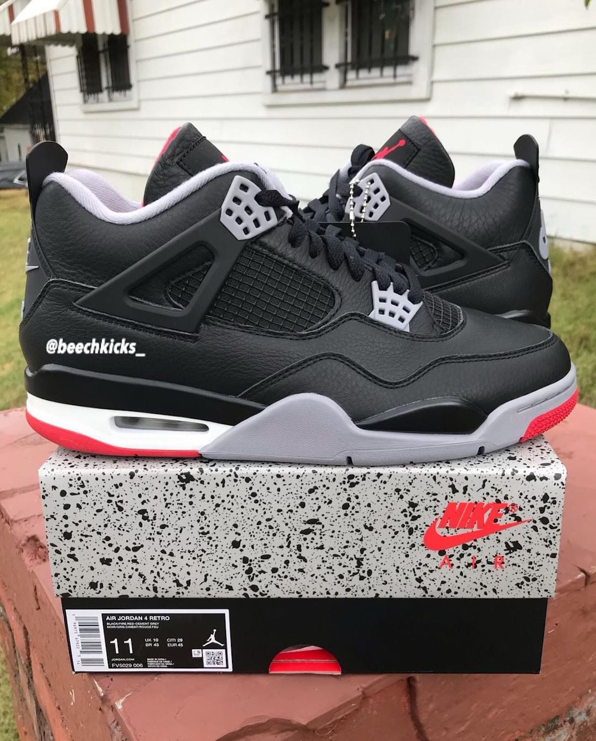 Air Jordan 4 Bred Reimagined 2024 FV5029-006 | SneakerFiles