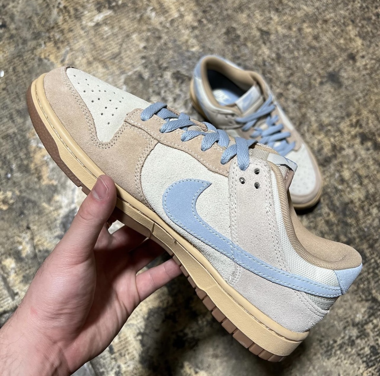 Nike Dunk Low Coconut Milk Armory Blue HF0106-100 | SneakerFiles