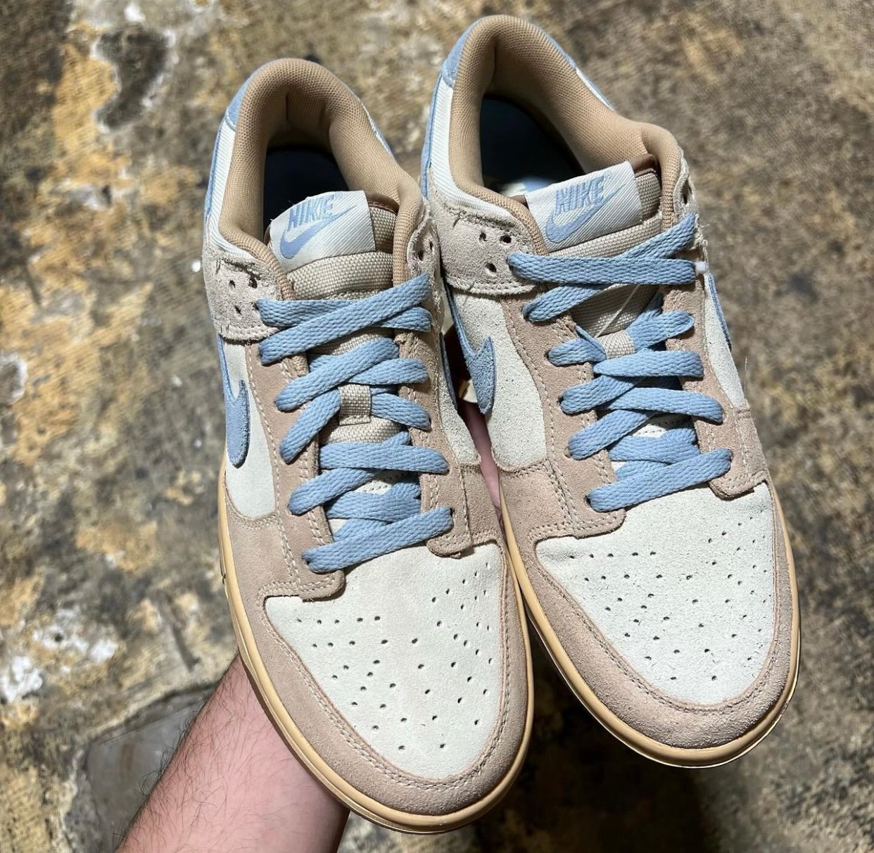 Nike Dunk Low Coconut Milk Armory Blue HF0106-100 | SneakerFiles