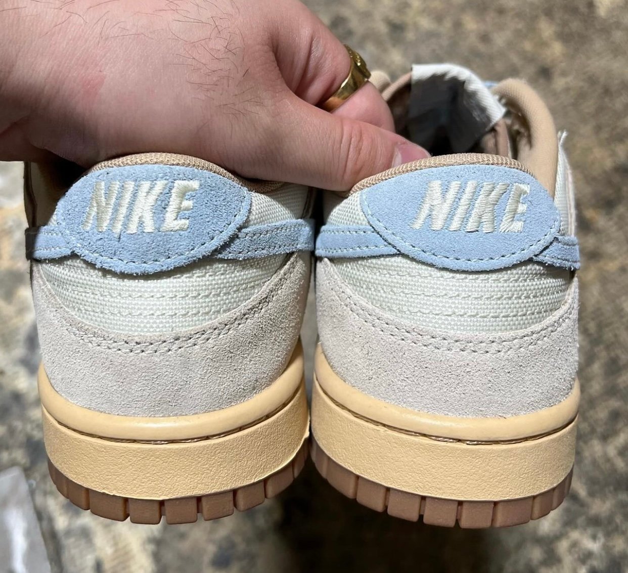 Nike Dunk Low Coconut Milk Armory Blue HF0106-100 | SneakerFiles