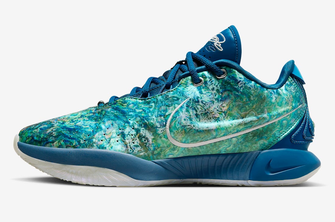 Nike LeBron 21 Abalone Pearl FB2238-400 | SneakerFiles