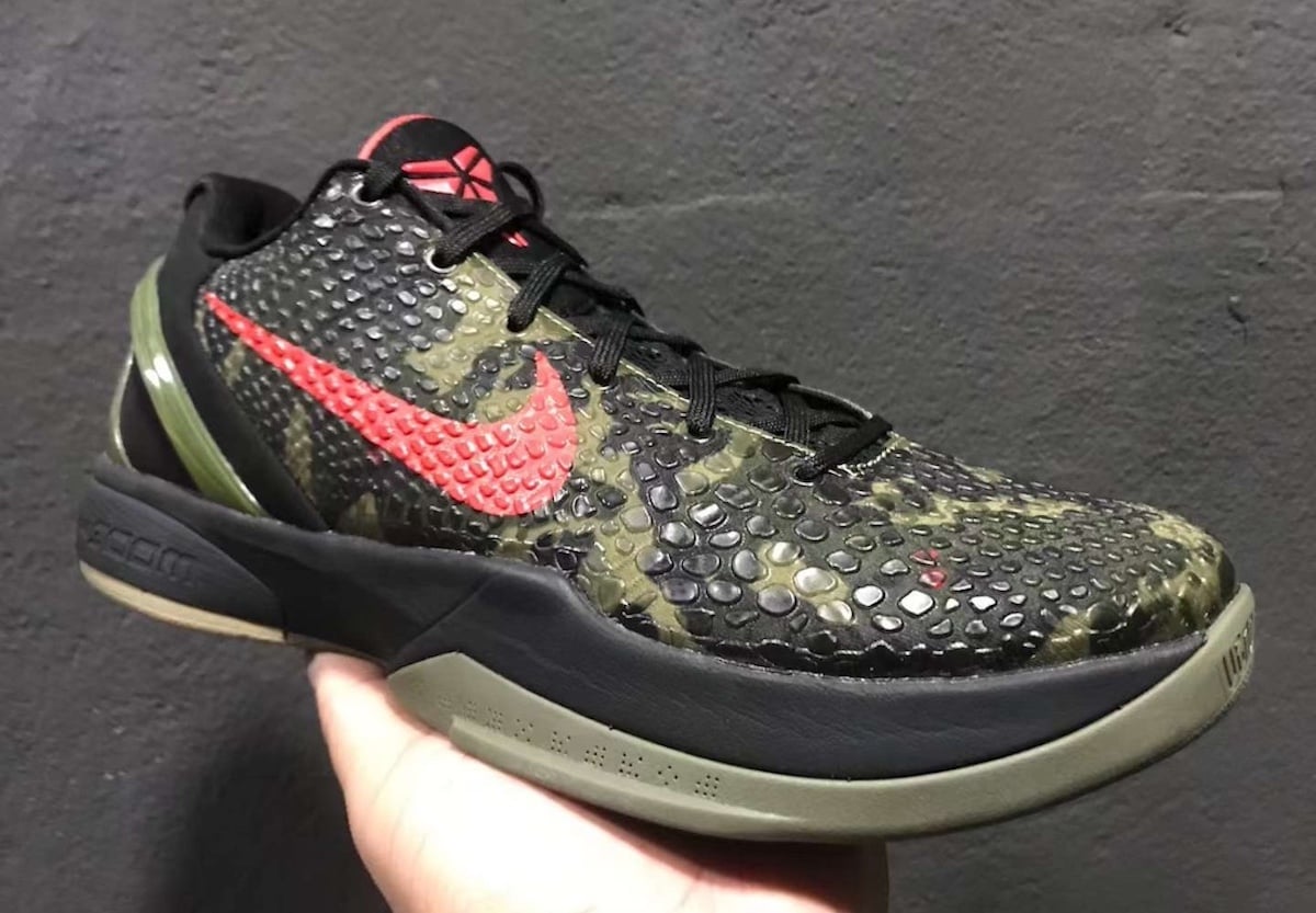 Nike Kobe 6 Protro Italian Camo 2024 FQ3546-001 | SneakerFiles