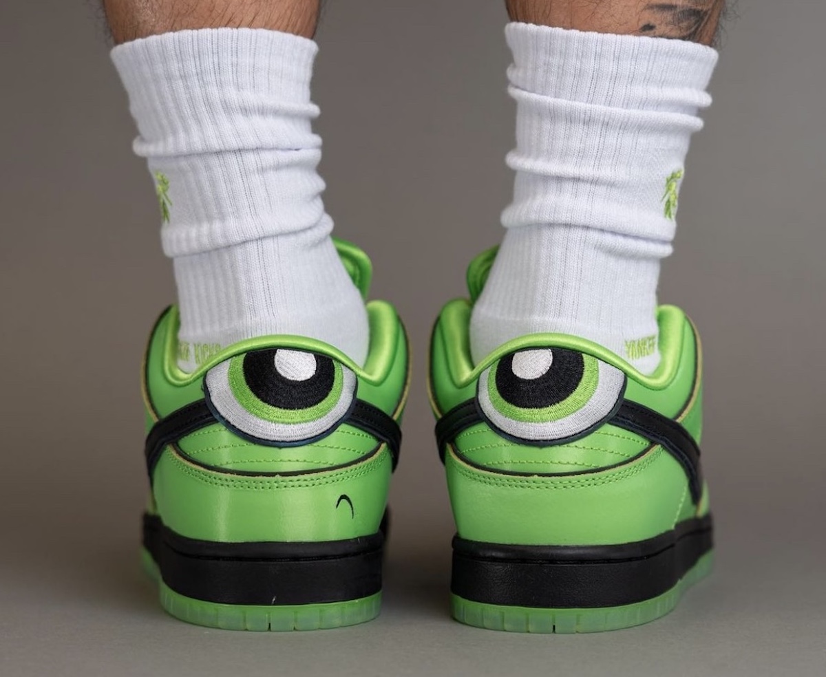 The Powerpuff Girls x Nike SB Dunk Low Buttercup FZ8319-300 | SneakerFiles