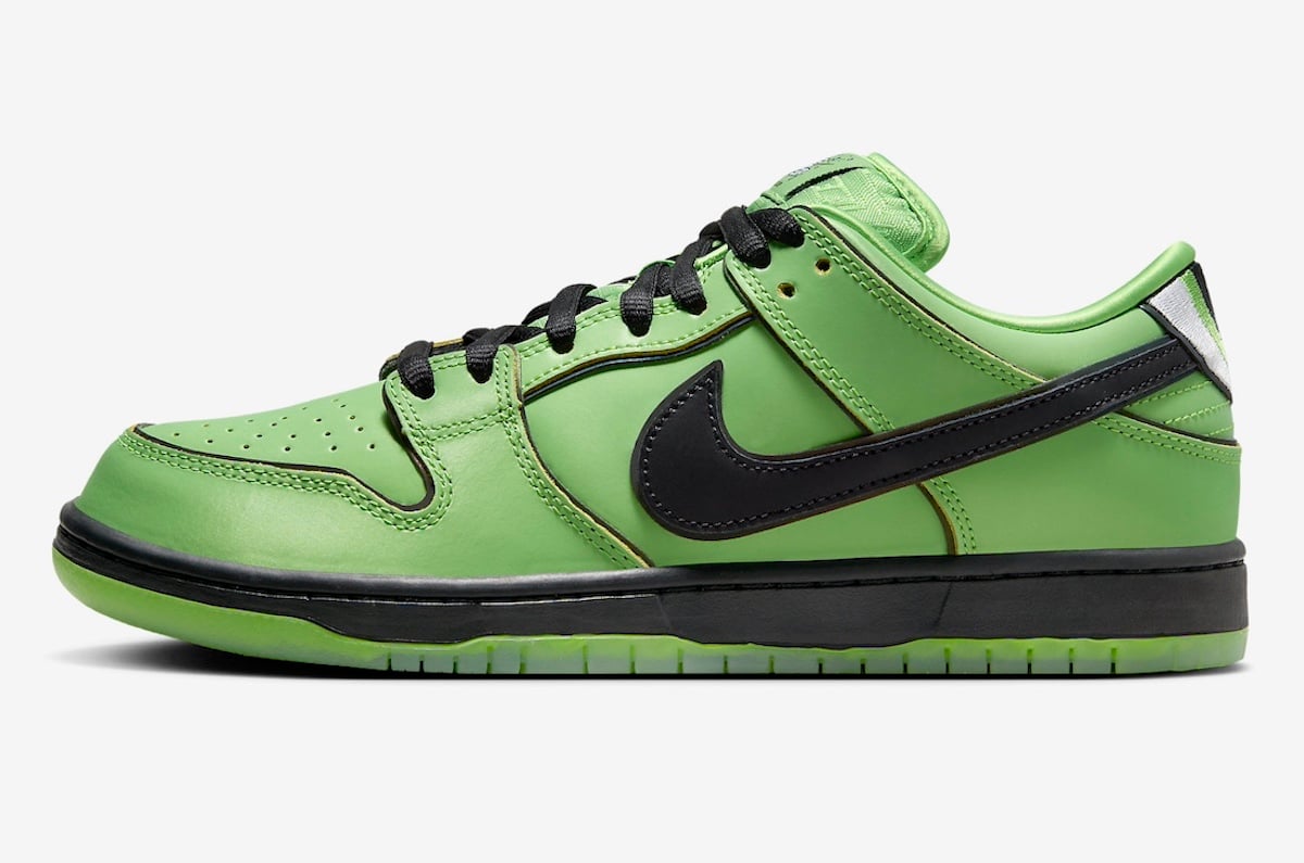 The Powerpuff Girls x Nike SB Dunk Low Buttercup FZ8319-300 | SneakerFiles