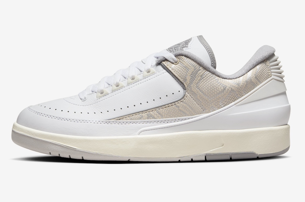 Air Jordan 2 Low Python Snakeskin DV9956-100 | SneakerFiles