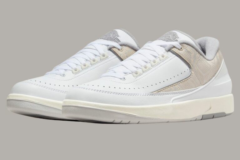 Air Jordan 2 Low Python Snakeskin DV9956-100 | SneakerFiles