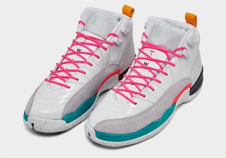 Air Jordan 12 GS White Vapor Green 153265-130 | SneakerFiles