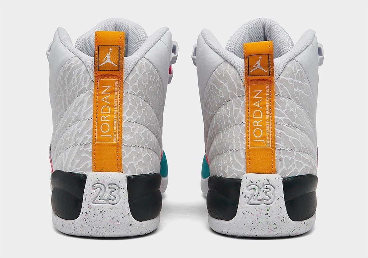 Air Jordan 12 GS White Vapor Green 153265-130 | SneakerFiles