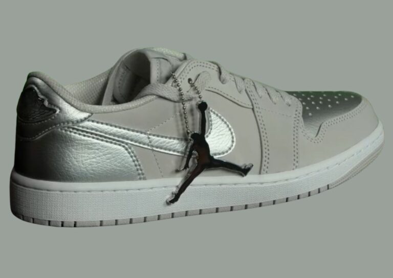 Air Jordan 1 Low OG Metallic Silver CZ0790-002 | SneakerFiles