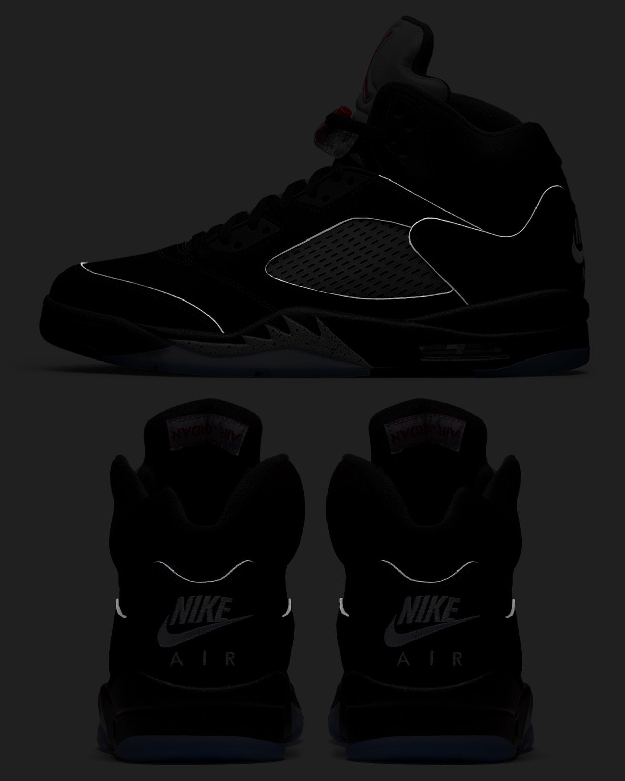 Air Jordan 5 Black Metallic Reimagined 2025 HF3975-001 | SneakerFiles
