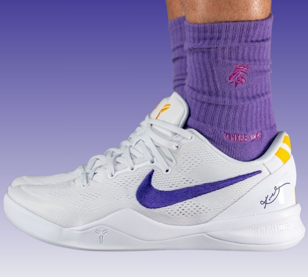 Nike Kobe 8 Protro Lakers Home HF9550-100 | SneakerFiles