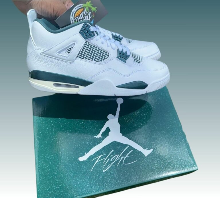 Air Jordan 4 Oxidized Green FQ8138-103 | SneakerFiles