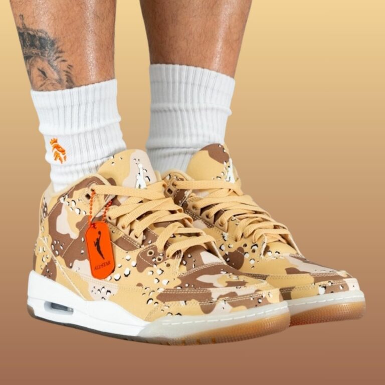 WNBA x Air Jordan 3 Desert Camo HM4301-200 | SneakerFiles