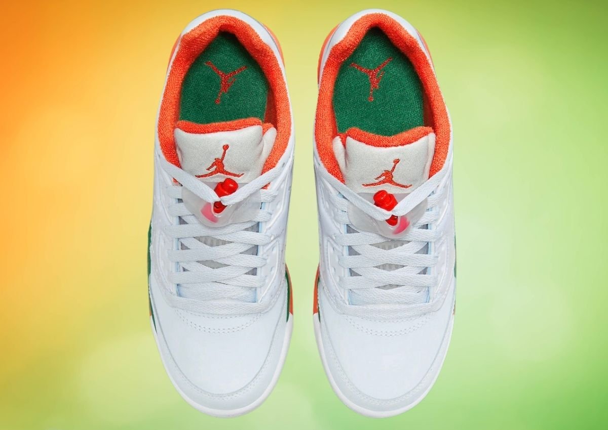 Air Jordan 5 Low GS Miami Hurricanes FQ1293-018 | SneakerFiles