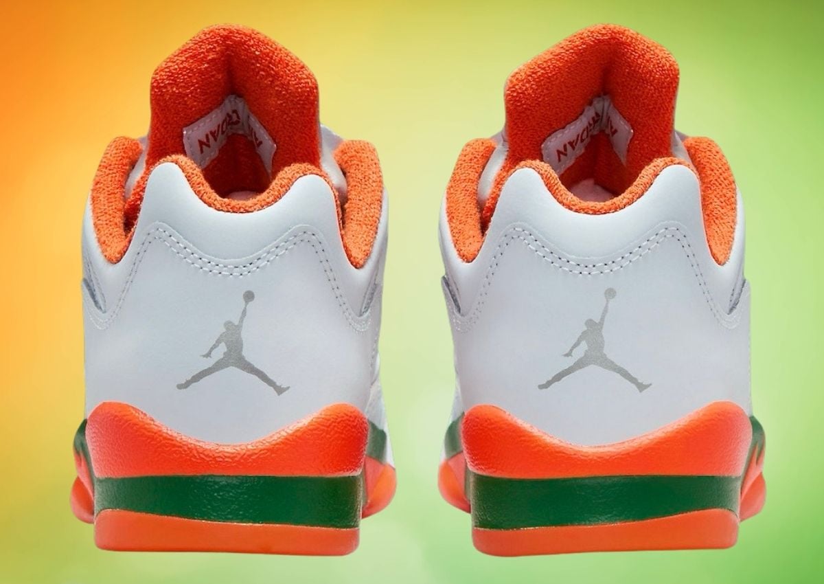 Air Jordan 5 Low GS Miami Hurricanes FQ1293-018 | SneakerFiles