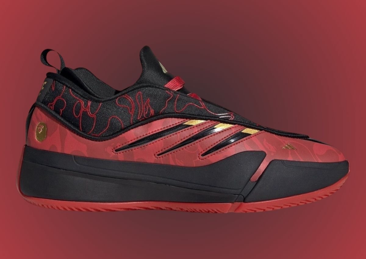 BAPE x adidas Dame 9 JH6358 | SneakerFiles