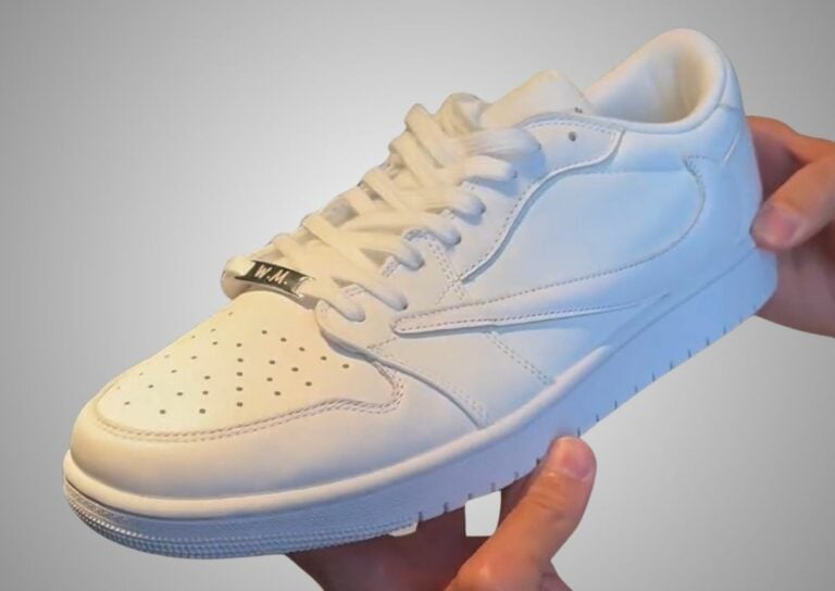 Travis Scott x Air Jordan 1 Low White Party | SneakerFiles